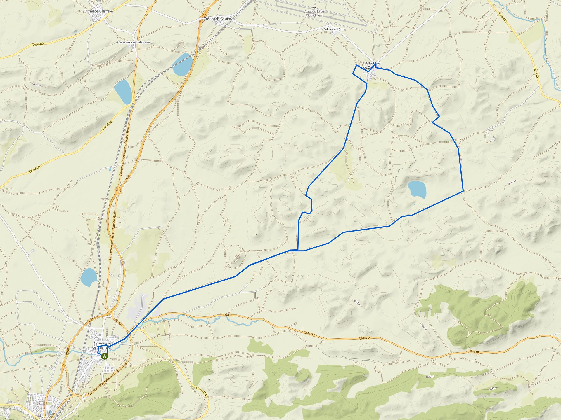 As melhores percursos de ciclismo e cicloturismo em torno de Campo De ...
